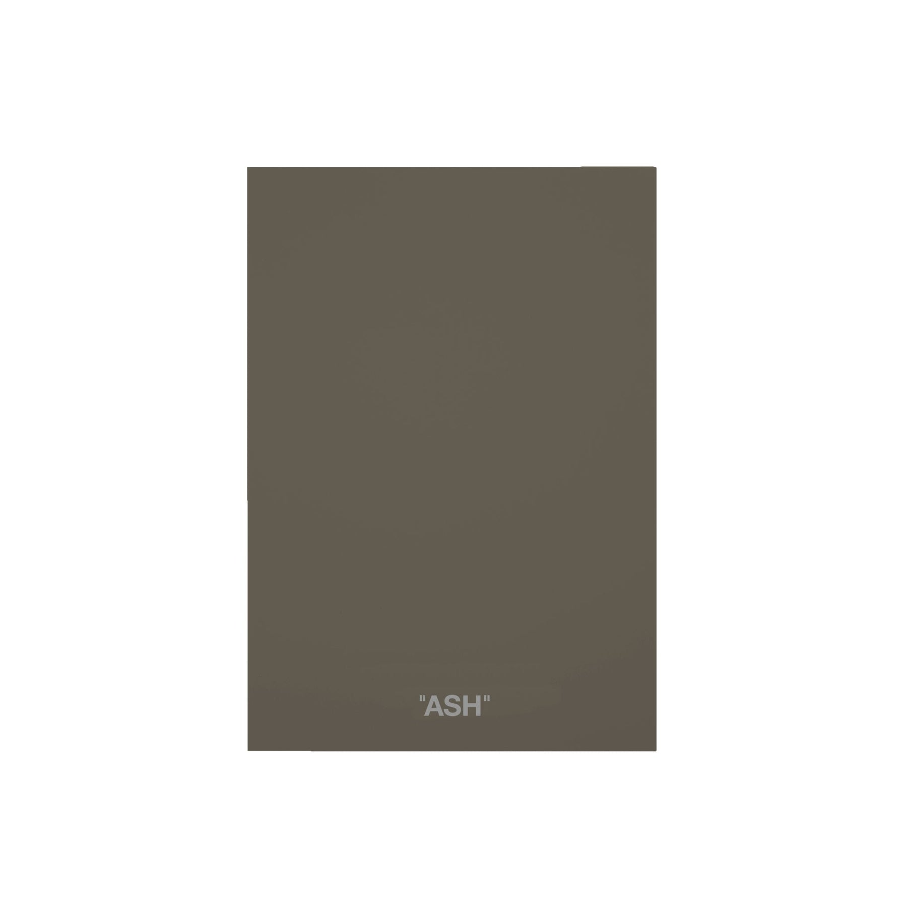 A4 Color Card Ash | SHADES by Eric Kuster