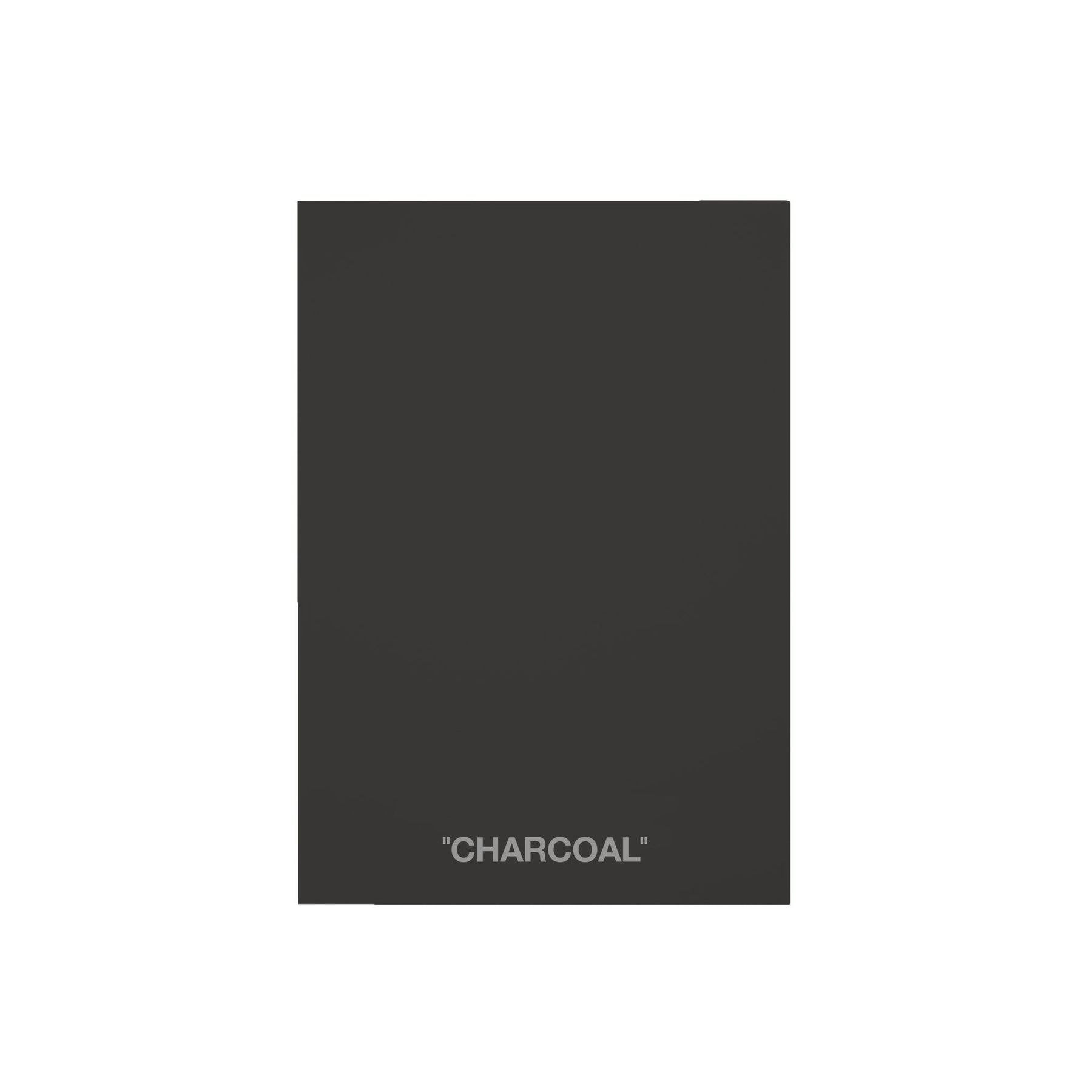 A4 Color Card Charcoal – Visualize the Depth | SHADES by Eric Kuster