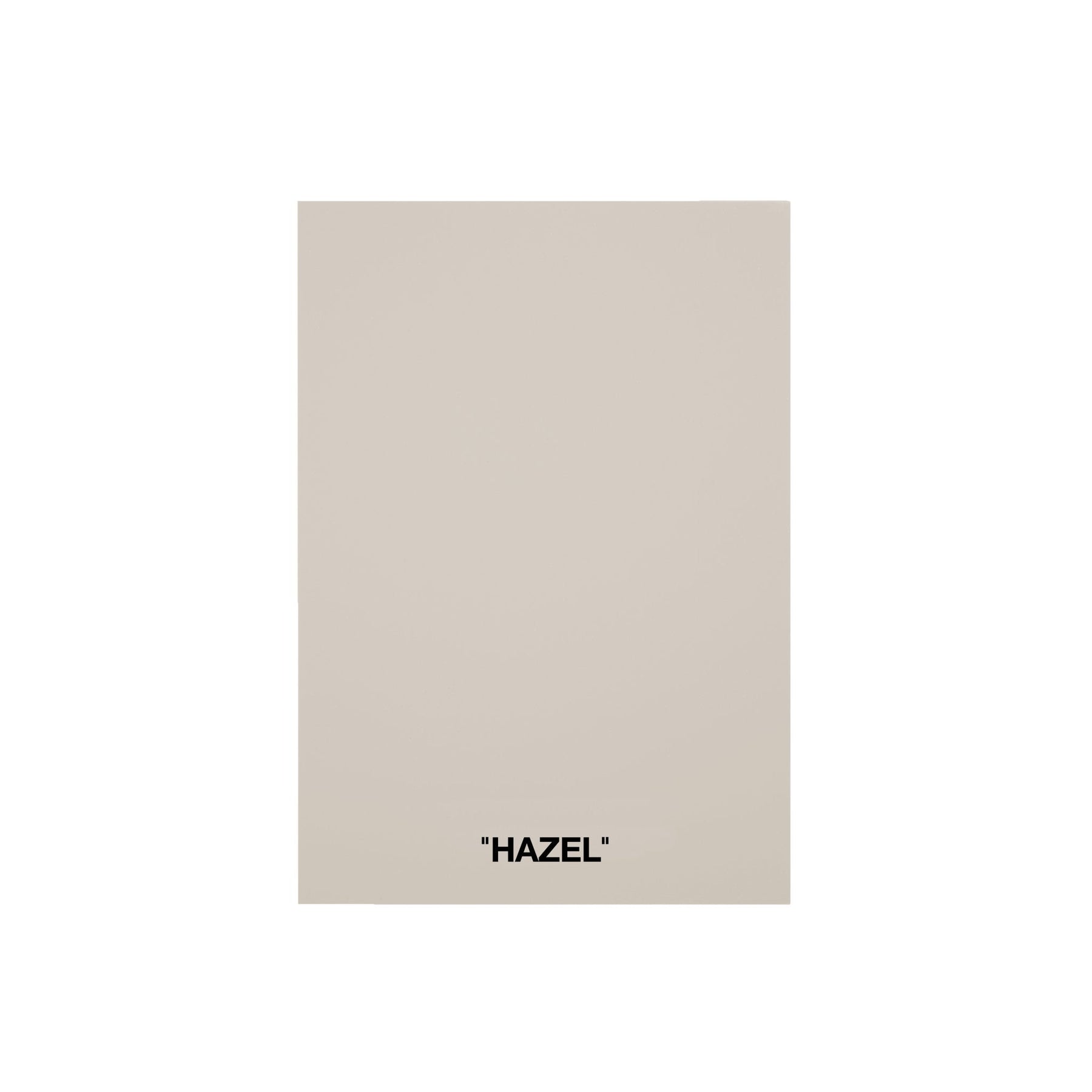 Hazel A4 Kleurkaart | SHADES by Eric Kuster