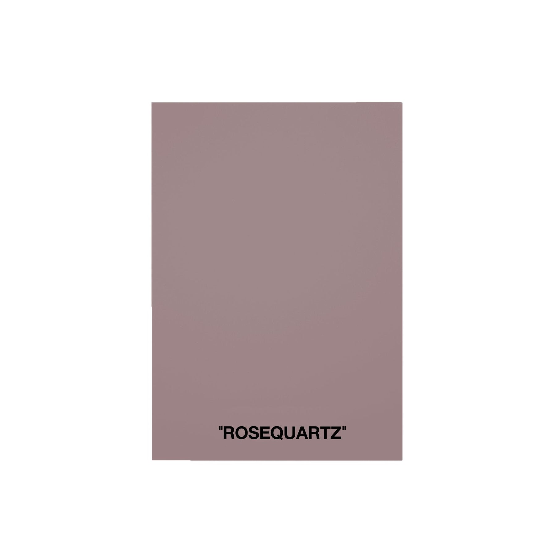 Rose Quartz A4 Kleurkaart | SHADES by Eric Kuster